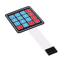 Membrane Matrix Keypad 16 Key 4x4 Shopee Malaysia