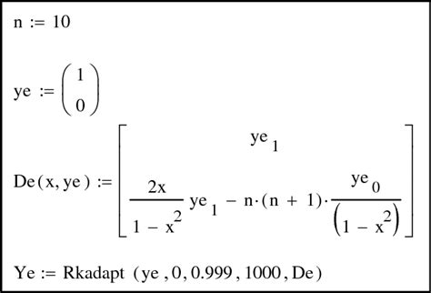 Mathcad Syntax For 10 X P Download Scientific Diagram