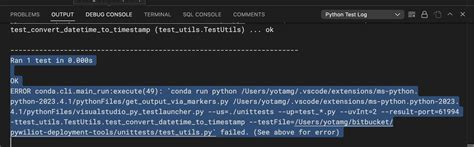 Error Conda Cli Main Run Execute Issue Microsoft Vscode