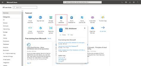 Create And Use SQL Database In Microsoft Azure