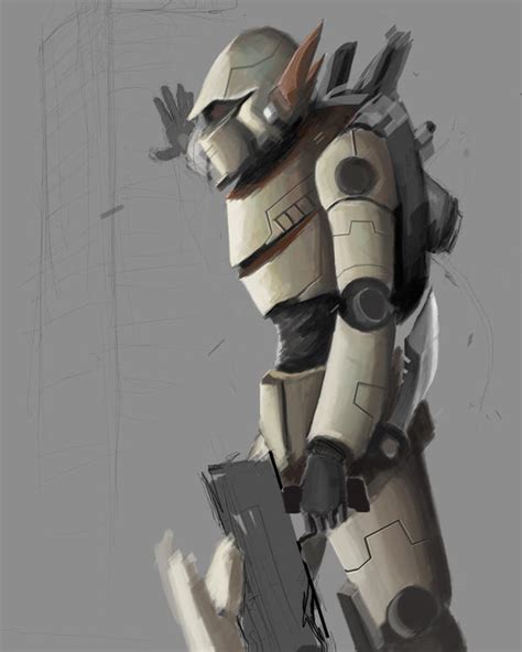 Unfinished Robot By Juzt28 On Deviantart