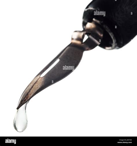 Ink Pen Dripping Ink Hi Res Stock Photography And Images Alamy