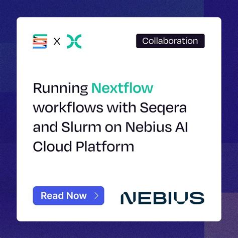Nextflow Seqera Nebius Ai Bioinformatics Collaboration Michael Scully