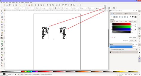 How To Type Text Vertically In Inkscape Design Bundles