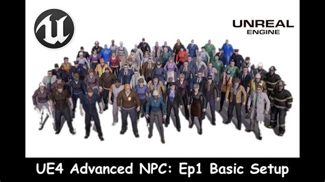 UE5 Advanced NPC Tutorial Ep1 Basic Setup Unreal Engine 5 YouTube