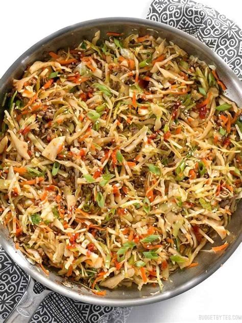Beef And Cabbage Stir Fry Budget Bytes