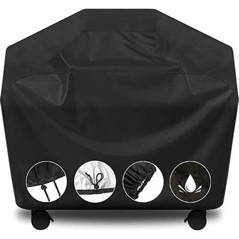 58 x 77 cm Housse de Protection pour barbecue imperméable Anti poussière pour barbecue gaz