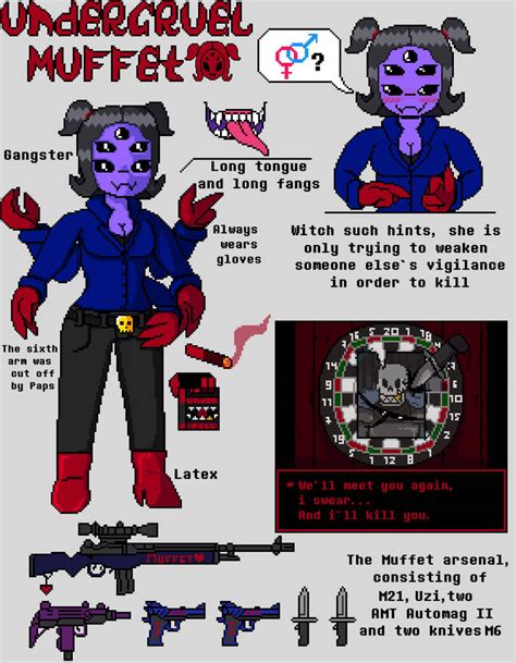 Undercruel Muffet Reference By Bf18 On Deviantart