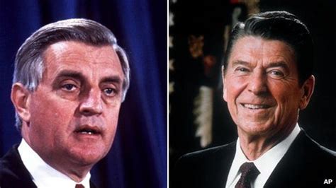 Ronald Reagan Vs Walter Mondale Rerun First 1980 Newsr Video