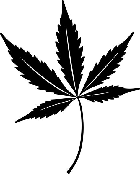 Premium Vector Pot Leaf Vector Illustration