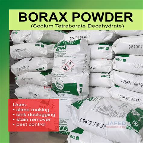 25kgs Three Elephant Borax Powder Sodium Tetraborate Decahydrate From