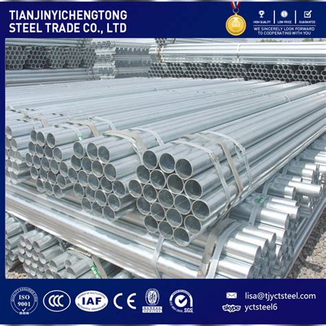 Galvanized Scaffolding Pipe 48mm High Quality Galvanized Scaffolding