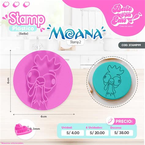 Stamp99 Pollo Moana Bateconemi