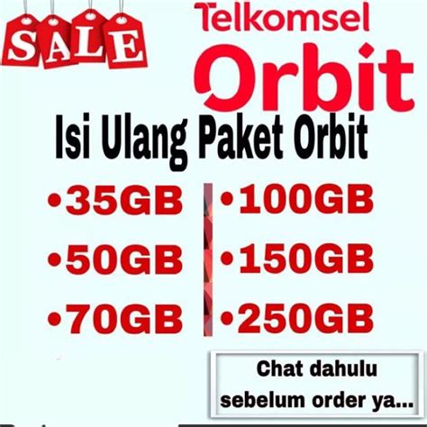 Jual Paket Data Telkomsel Orbit Kouta Orbit Murah Kuta Full Jam Shopee Indonesia