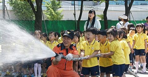 인천 공단소방서 어린이 소방관 체험교실