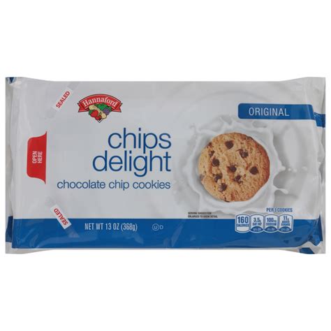 Save On Hannaford Original Chips Delight Chocolate Chip Cookies Order