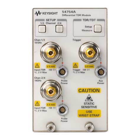 Hp 54753a User Manual Pdf Download Manualslib