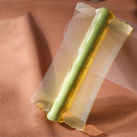 Double Sided Head Lice Comb Detachable Narrow Fine Tooth Head Lice Flea