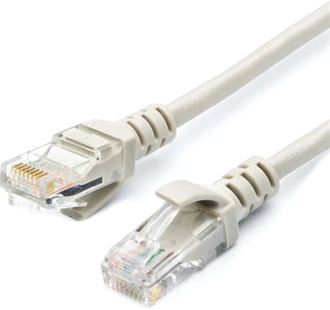 Патч корд Atcom Utp Geplink Cat 5e 26awg 7 5 м Серый Gl8075 фото