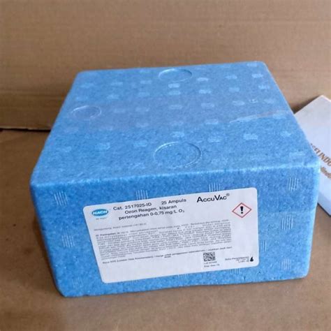 Promo Hach 25170 25 Ozone Reagent Accuvac Mr 25 Pk Ozon Reagent Diskon