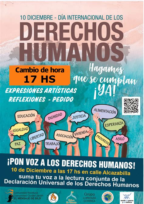 75 Años De Los Derechos Humanos Celebración Y Denuncia De Su