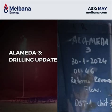Melbana Energy Limited On Linkedin Alameda 3 Drilling Update