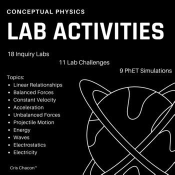 Conceptual Physics Lab Activities By Conceptual Physics TPT