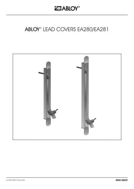 AbloyÂ® Lead Covers Ea280ea281 Who Sells