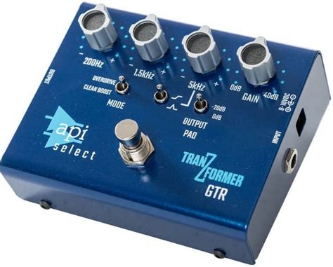 Api Tranzformer Gtr Eq Boost Pedal Sweetwater