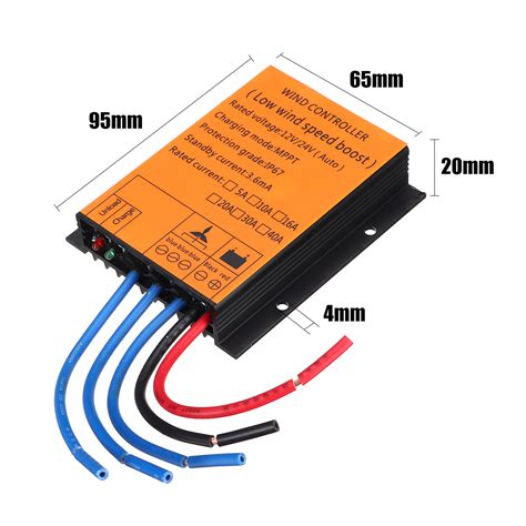 New W V Auto Mppt Wind Turbine Controller