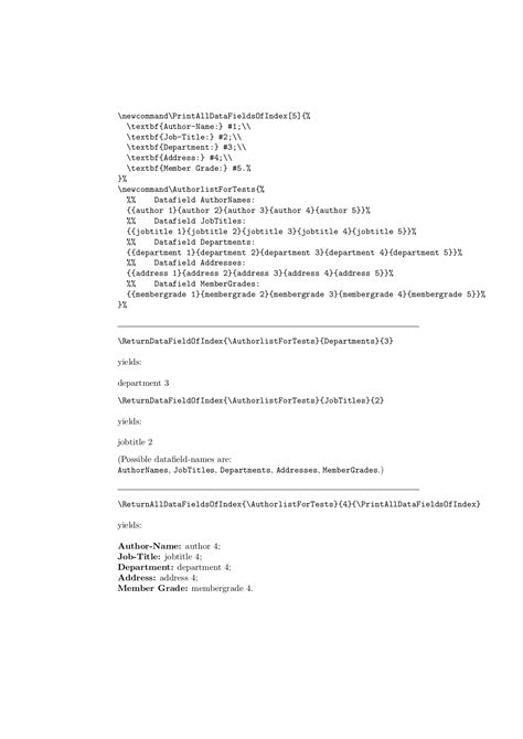 Macros Custom Environment Multiple Inputs Tex Latex Stack Exchange