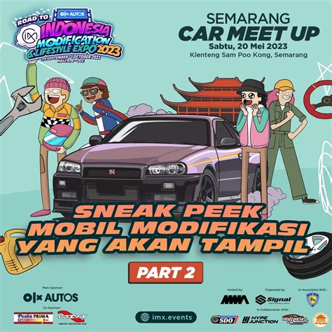 Sneak Peek Mobil Modifikasi Di Gelaran Olx Autos Imx 2023 Semarang