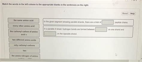 Solved Part E Exploring Parallel β Sheet Structure And