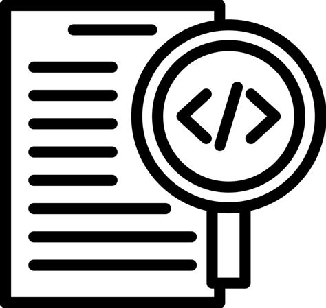 Code Review Vector Icon Design 15981909 Vector Art At Vecteezy