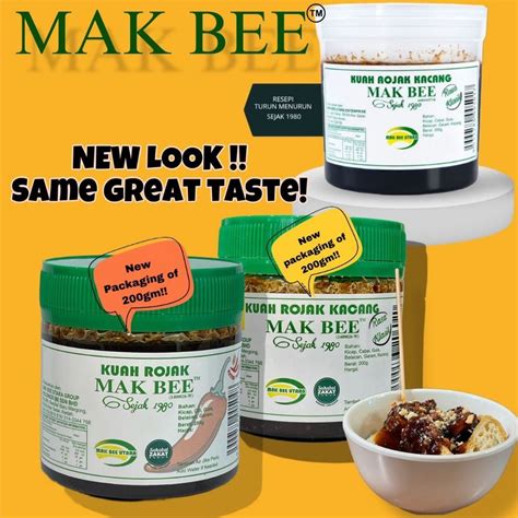 [200g Mak Bee] Kuah Rojak Kacang Mak Bee Original200gram Sejak 1980 Shopee Malaysia