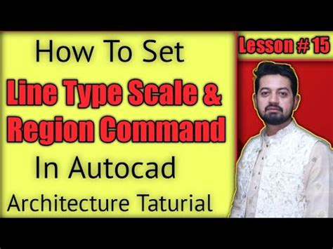 How To Set Line Type Scale Region Command In Autocad Ll Learn Autocad Short Key Ll Lesson