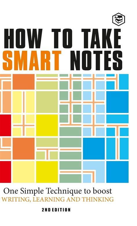 Buy How To Take Smart Notes One Simple Technique To Boost Writing