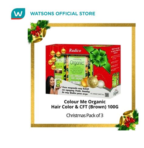 Radico Colour Me Organic Hair Color Brown 100g X 2 And Cft 30g Lazada Ph