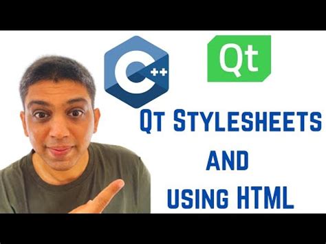Qt Tutorials For Beginners Qt Stylesheets And Using HTML YouTube