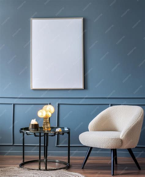 Interior Mockup Design Canvas Frame Template Luxury Modern Viral Landscape Vertical Rectangle