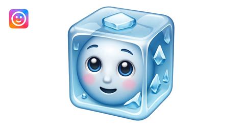 Freezing Cold Ice Emoji Ai Emoji Generator