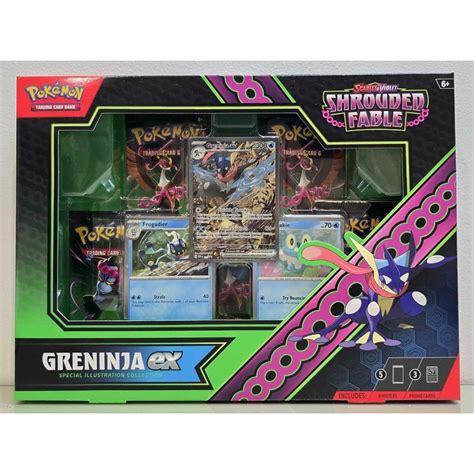 Pokemon Tcg Scarlet And Violet Shrouded Fable Greninja Ex Special