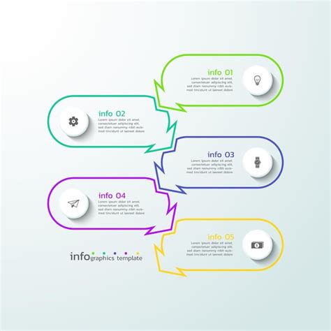 Premium Vector Vector Illustration Business Data Visualization Process Infographic Template