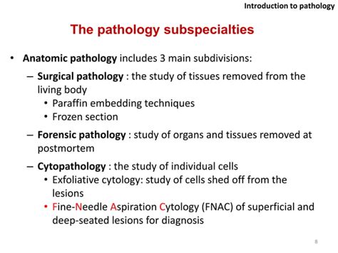 Introduction To Pathology 2pptx