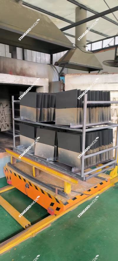 Anode Custom Plate Design On Rack Standard Titanium Co Titanium