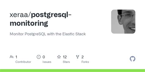 GitHub Xeraa Postgresql Monitoring Monitor PostgreSQL With The Elastic Stack