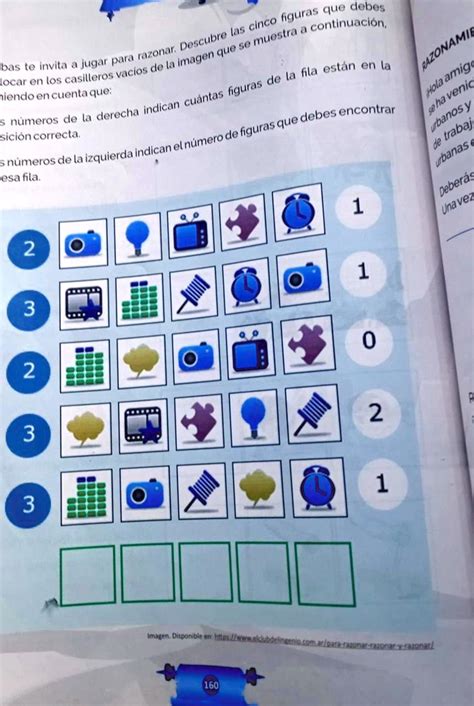SOLVED los números de la derecha indica en cuántas figuras de la fila está en la posición