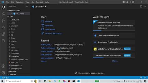 Create Flutter Project Using Command Line Hindi Youtube