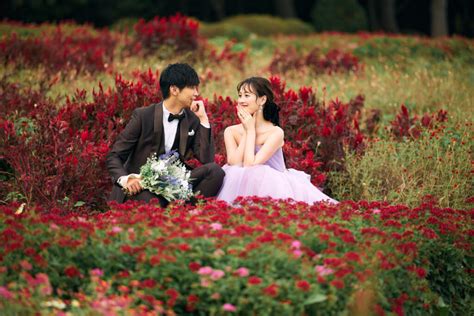 葛西臨海公園＊大人かわいいロケーションフォト 和婚ネット