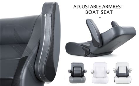 Northcaptain Premium Reclining Pontoon Low Back Captains